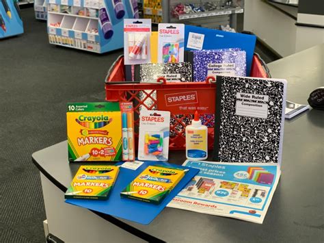 Staples Back To School Deals Only 50¢ Each Crayons Notebooks And More