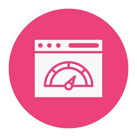 Premium Vector Page Speed Vector Illustration