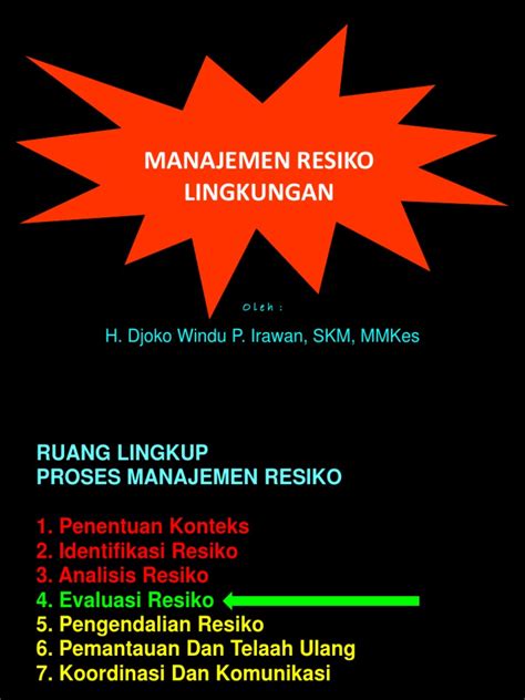 Ppt Evaluasi Risiko Pdf Pdf