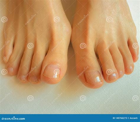 Closeup Photo Of Woman Feet And Toes Stock Image Image Of Body