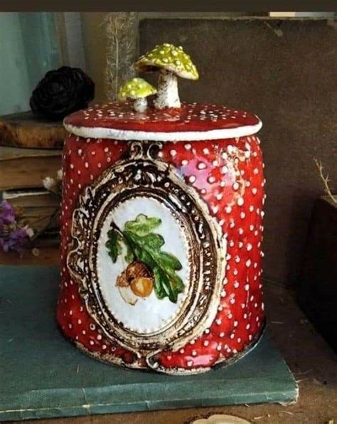 Pin By Adriane Machado On Ceramic Pottery Crafts Ceramics Pottery Art Mushroom Decor