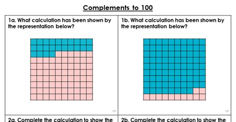 Complements To 100 Varied Fluency Classroom Secrets Classroom Secrets