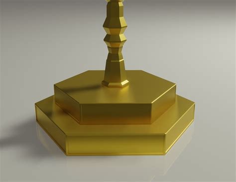Temple Menorah 3d Model 3d Printable Cgtrader