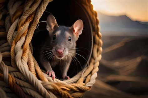 Premium Photo A Rat In A Barrel With The Word Rat On It Premium Photo A Rat In A Barrel With The Word Rat On It