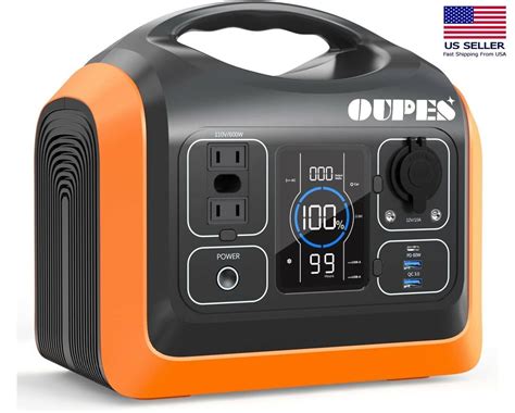 Howeasy 330w Portable Power Station Solar Generator Battery Home Backup