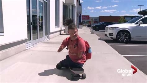 Canadian Man Born Without Arms And Legs Inspiring Kindness In Cross