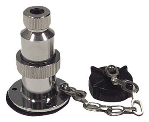 2 Pin Waterproof Socket 12 Volt 3 Amp Tep076a Locking Chrome Plated 2