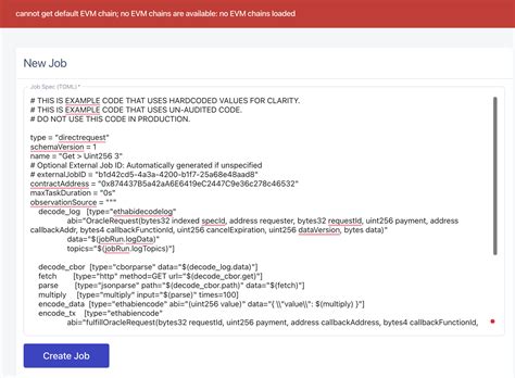 DEVEL EVM Connections Not Working On New Node Issue Smartcontractkit Chainlink GitHub