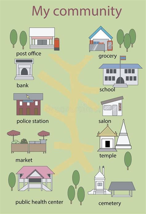 Community Places Stock Illustrations 140 Community Places Stock