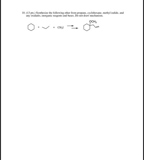 Answered 10 13 Pts Synthesize The Following Bartleby