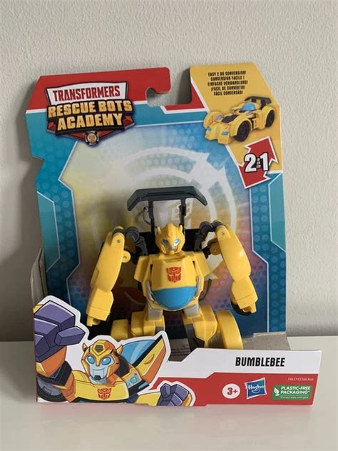 Playskool Heroes Transformers Rescue Bots Academy Figure Bumblebee Car