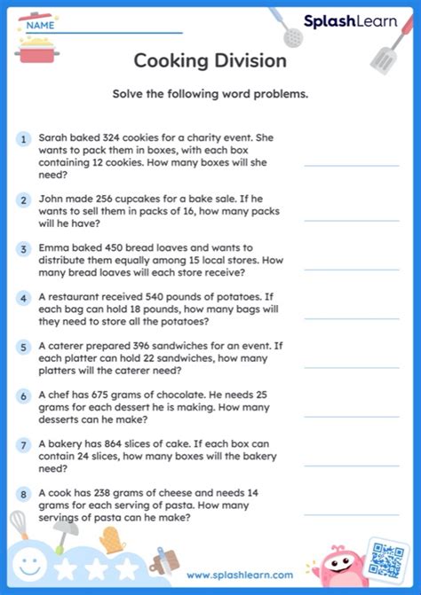 Year 6 Maths Division Word Problems Worksheets Free Printable Age