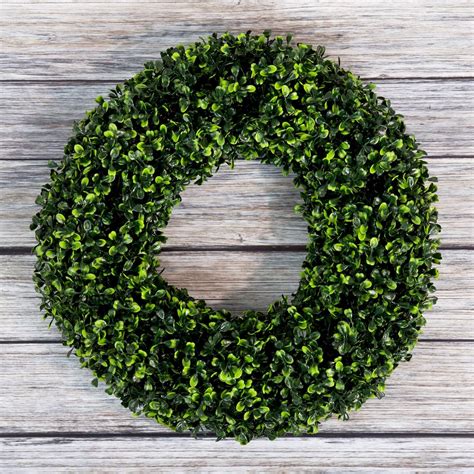 Boxwood Wreath Artificial Wreath For The Front Door By