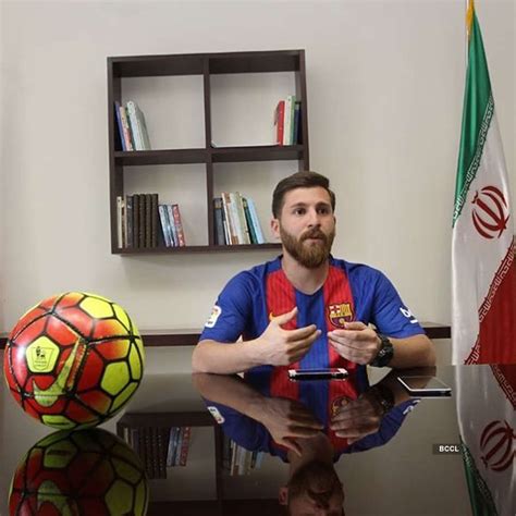 Lionel Messis Doppelganger Calls Himself Iranian Messi The Etimes