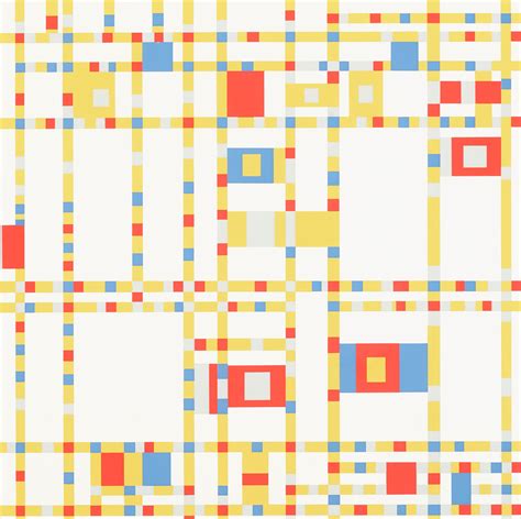 Broadway Boogie Woogie By Piet Mondrian Artsalon