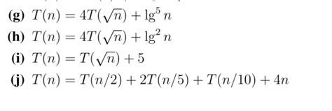 Solved Give Asymptotic Upper And Lower Bounds For T N In