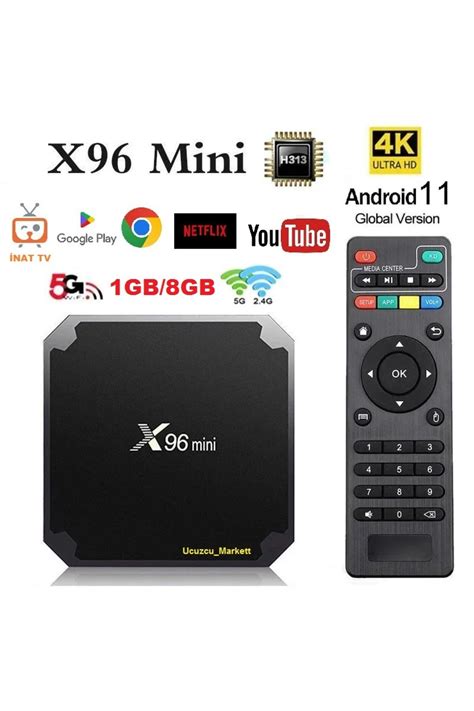 X96 Mini Android Tv Box X96 Mİnİ Androİd 11 İnat Tv YÜklenerek GÖnderİlecektİr Fiyatı Yorumları