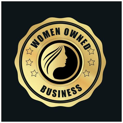 Women Owned Logo Women Owned Vector Logo Design Women Owned Business