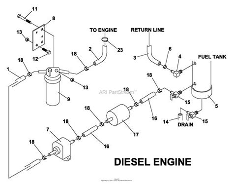 Kubota Fuel System Diagram