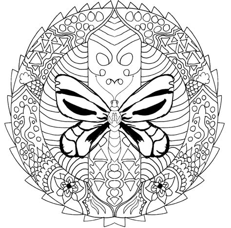 Unwind And Create With Adult Coloring Pages Mandalas