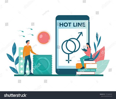 Sexual Education Online Service Platform Sexual Stock Vector Royalty