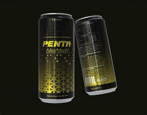 Penta Enerji İçeceği Penta Energy Drink Behance