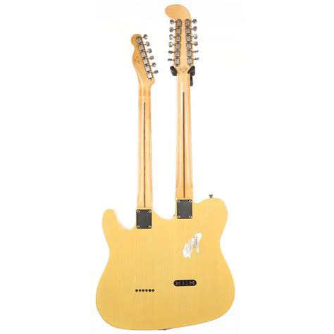 Fender Custom Shop Double Neck Telecaster 6 And 12 String Necks Master
