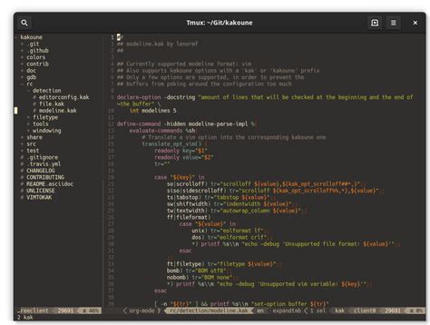 Kaktree Interactive File Tree In Your Kakoune Plugins Kakoune