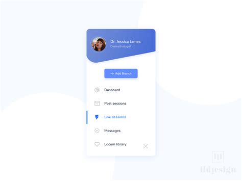 Day 552 Mobile Menu UI Design On Behance