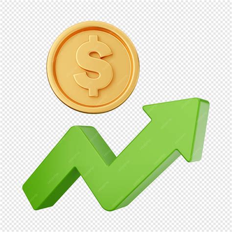 Premium Psd 3d Arrow Increase And Decrease Icon Illustration