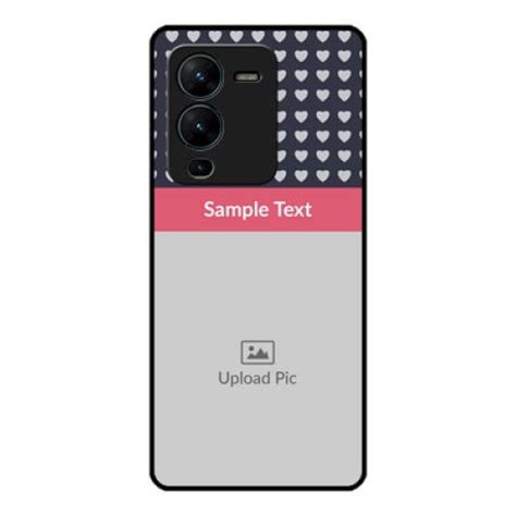 Vivo V25 Pro 5g Custom Glass Phone Case With Photo Printing