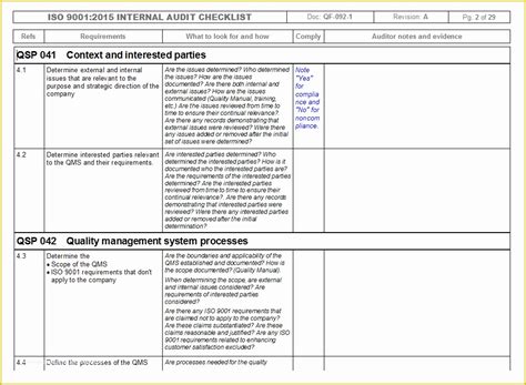 44 Iso 14001 2015 Template Free Download Heritagechristiancollege