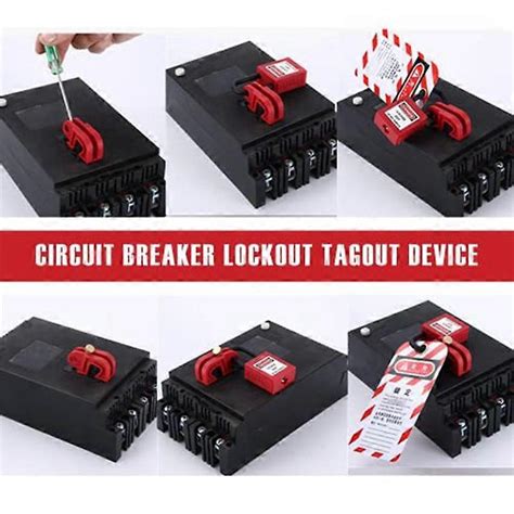 Circuit Breaker Lockout Device Lockout Tagout Tag Kit Breakers Lockout