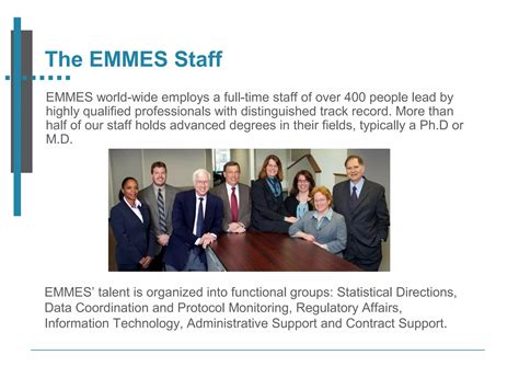 Emmes Corporate Presentation Ppt