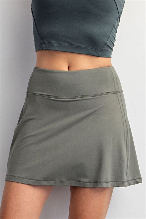 Butter Soft Back Pleat Pickleball Skort