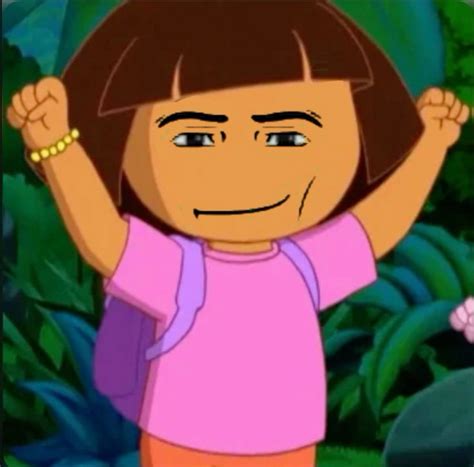 Man Face Dora Lmao💀 Dora Memes Cute Emoji Fnaf Wallpapers