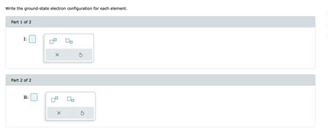 Solved Write The Ground State Electron Configuration For Chegg