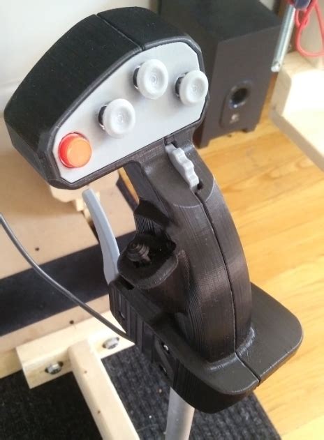 free 3d file custom joystick extreme 3d pro conversion・3d print model