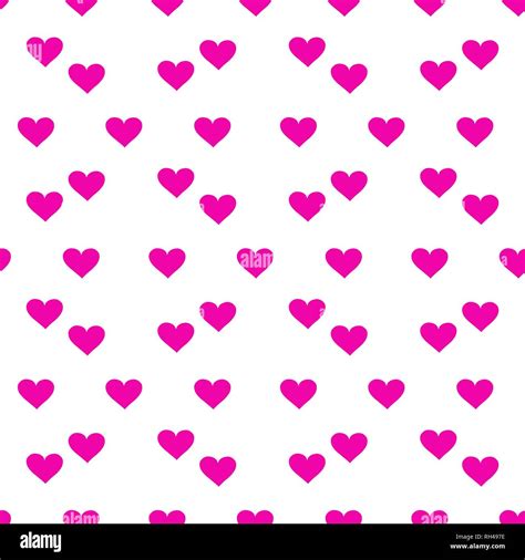 Heart Background Seamless Vector Pattern Eps 10 Stock Vector Image