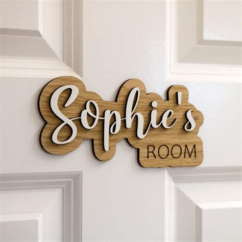 Bedroom Door Sign Etsy Uk
