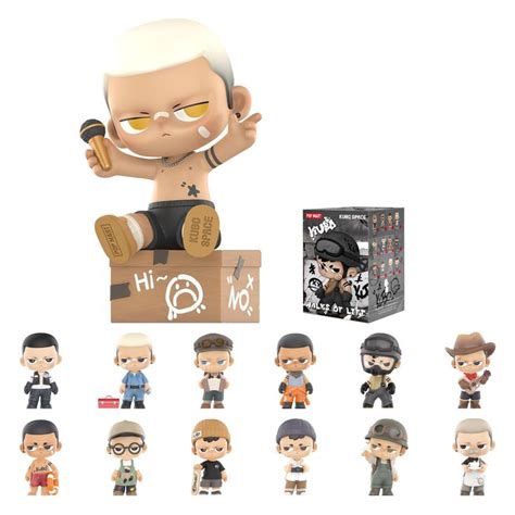 Pop Mart Kubo Walks Of Life Blind Box Figures Random Design Box Toys