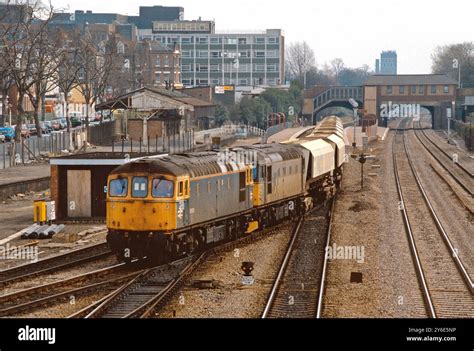 A Pair Of Class 33 Diesel Locomotives Numbers 33023 And 33033 Working