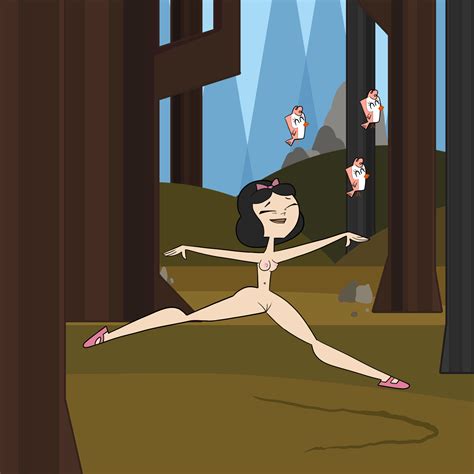 Rule 34 Dancing Ella Tdi Exhibitionism Female Full Frontal Nudity