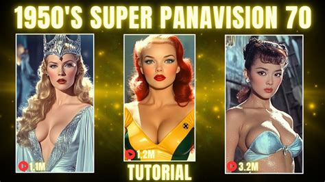 How To Create Viral 1950s Super Panavision 70 Videos Step By Step