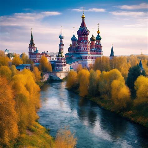 Beautiful Places In Russia — Image Created In Shedevrum