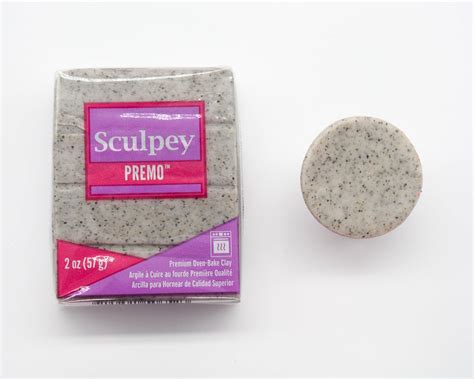 Premo Sculpey 57g Gray Granite Blackbird And Violet