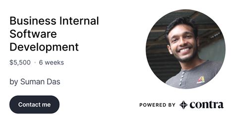 Business Internal Software Development By Suman Das