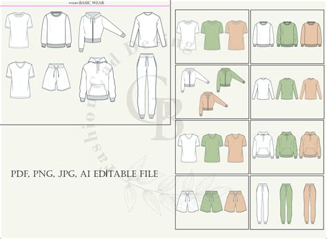 Essential Collection Design Tech Drawing Etsy