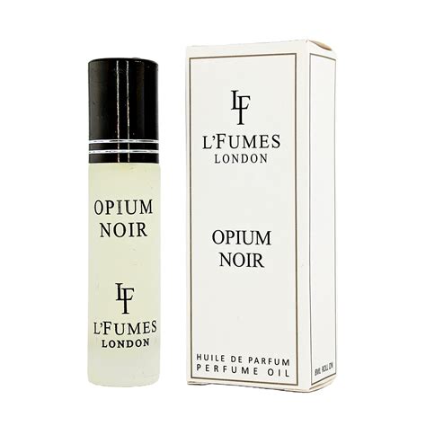 Perfume Oil Concentrate Lfumes London Opium Noir Women 8 Ml