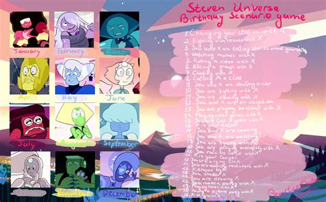Steven Universe Birthday Scenario Game Update By Sintzirkon On Deviantart